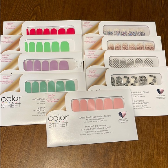 Color Street | Makeup | Color Street Nail Polish Strips Set Summer ...